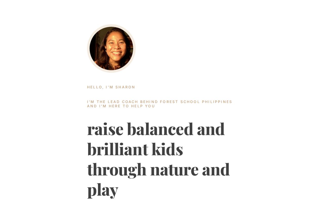 Forest School PH Sessions